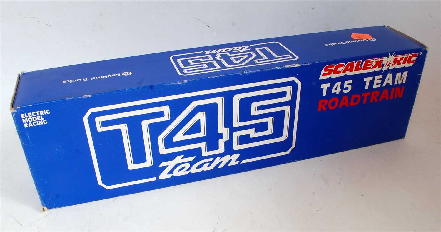A Scalextric No. C370 T45 Race Team road - auctions & price archive