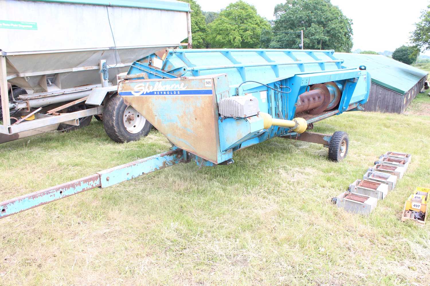 1 Combine Stripper/header Shelbourne - Auktionen & Preisarchiv