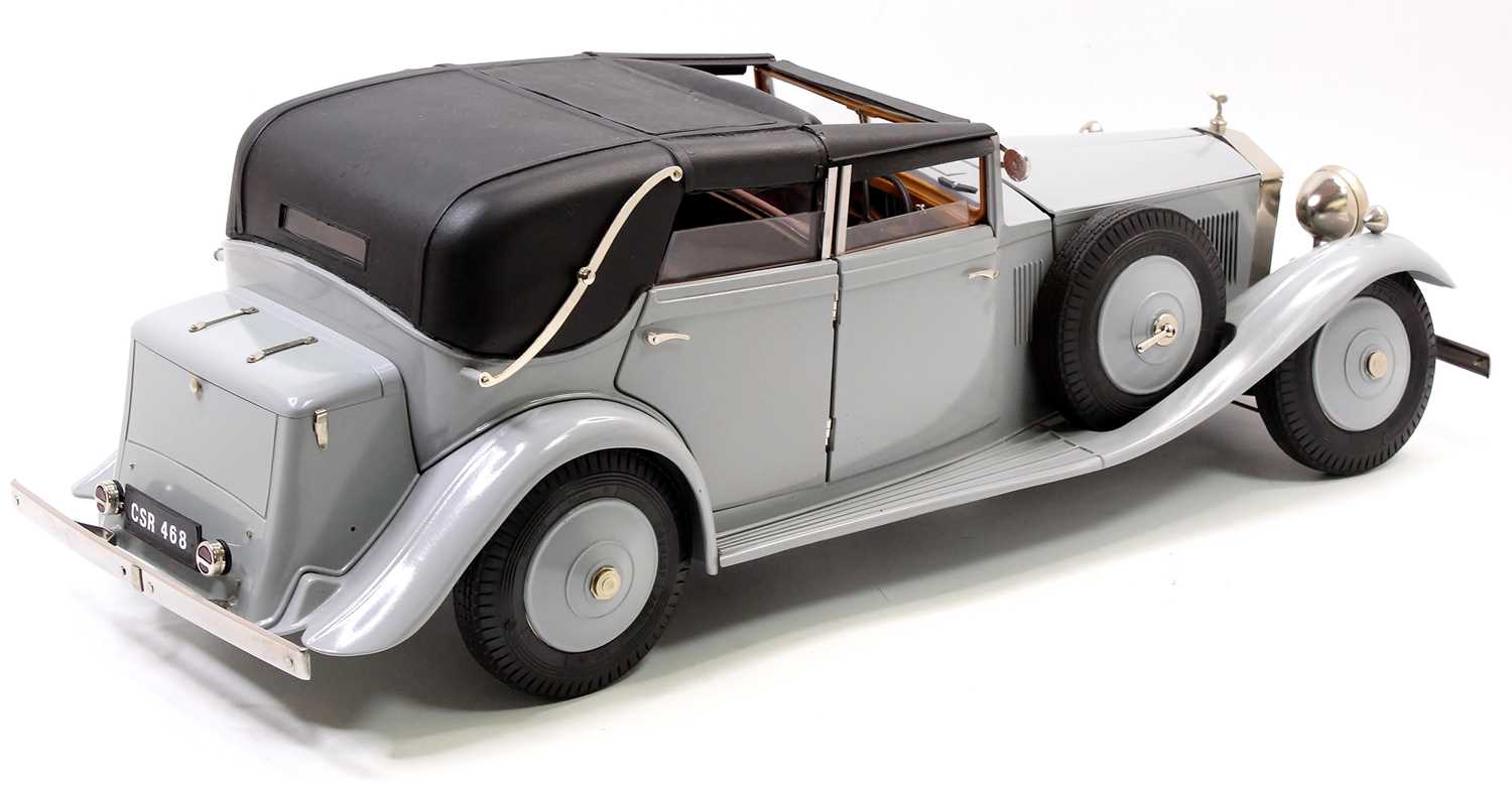 Pocher 1/8th scale kit built model of a - auctions & price archive