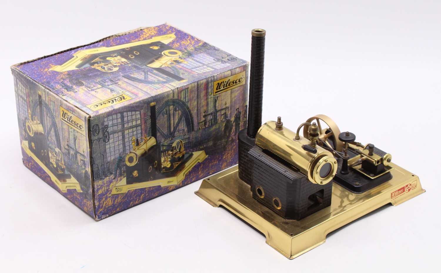 Wilesco D106 stationary steam engine - Auktionen & Preisarchiv