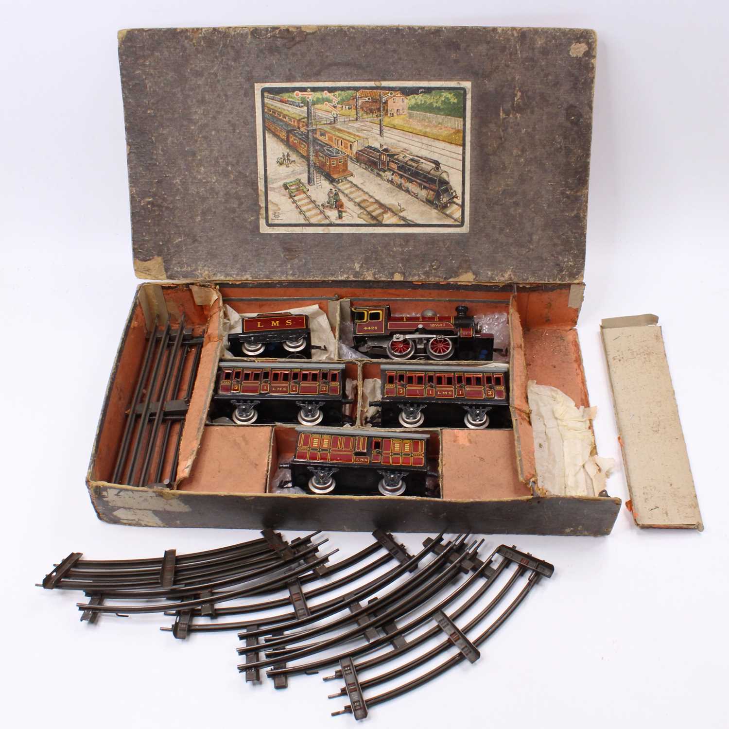 Bing electric train set comprising LMS - auctions & price archive
